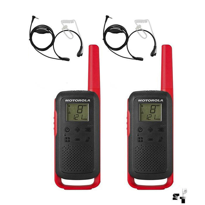 todohandies - Par de Handies Motorola T210 + Laringófonos